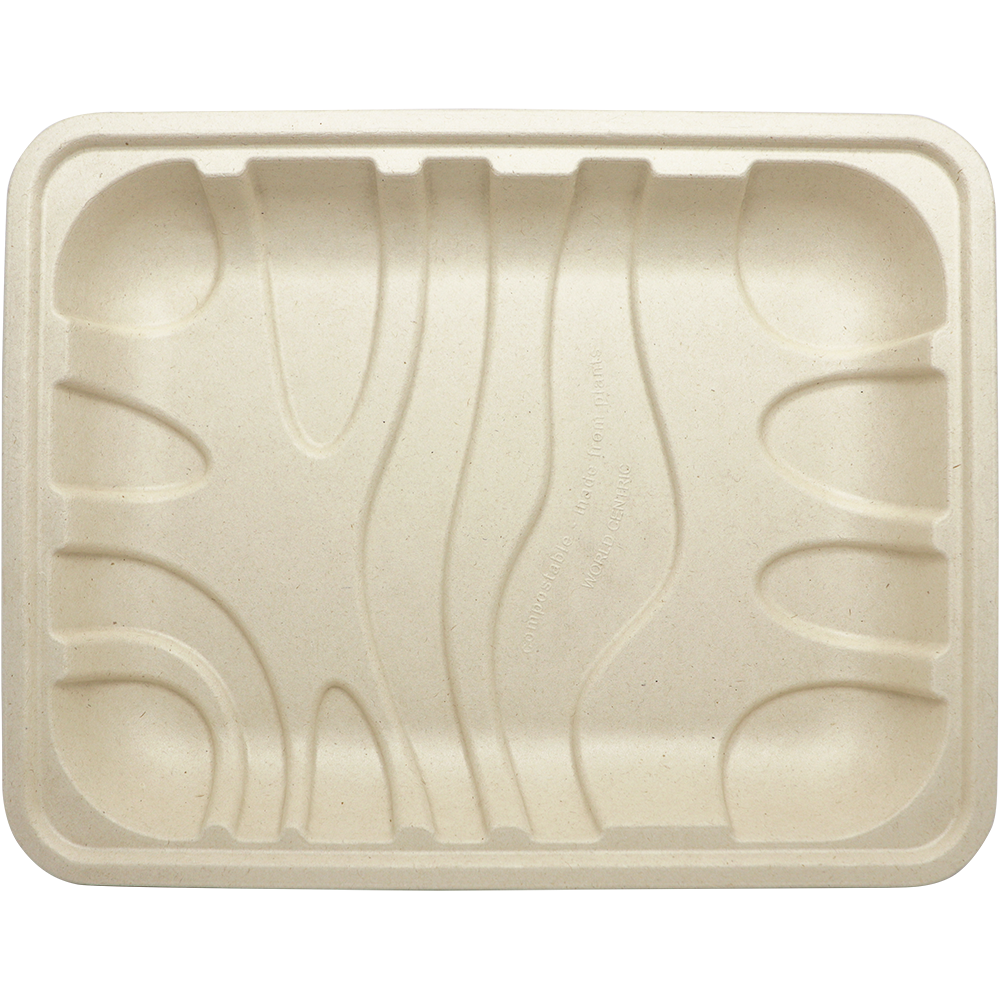 Compostable Fiber Produce and Meat Trays | Green Pond Packaging